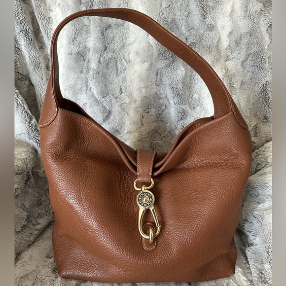 Dooney & Bourke | Bags | Dooney Bourke Logo Lock Sachel | Poshmark